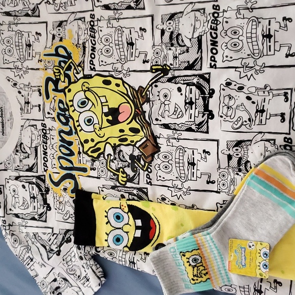 Nickelodeon | Tops | Spongebob Bundle | Poshmark